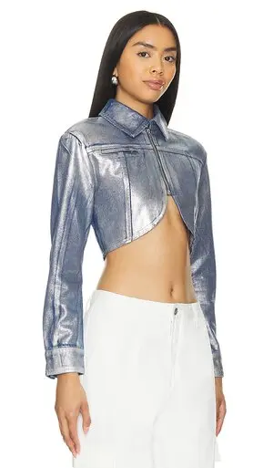 Superdown Uma Metallic Jacket