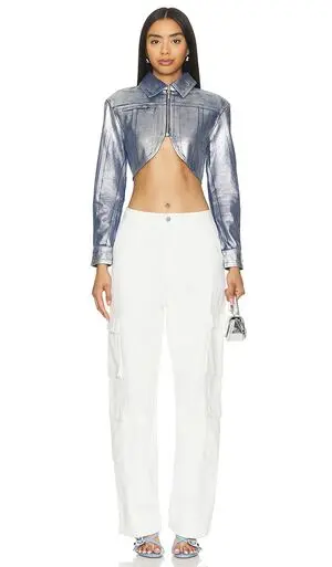 Superdown Uma Metallic Jacket