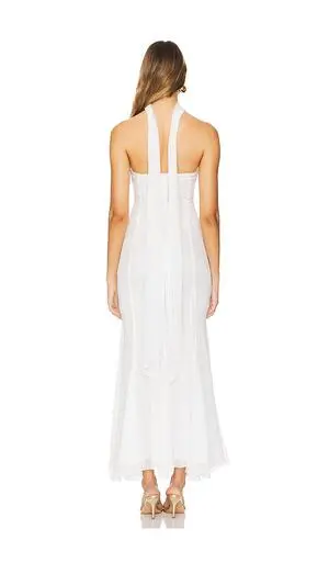 NANA JACQUELINE Cassandra Maxi Dress With Detachable Scarf