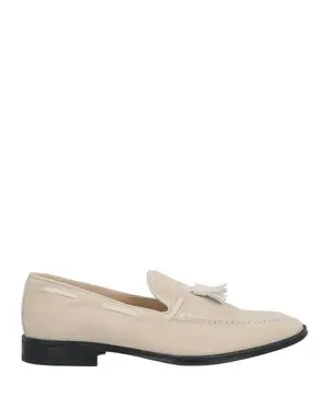 MANUFACTURE D'ESSAI Suede Loafers With Tassels - Beige