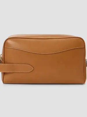 Ralph Lauren Purple Label Bedford Leather Toiletry Bag