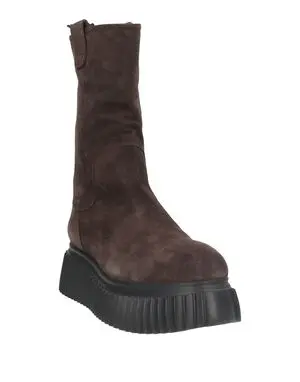 Agl Ankle Boots Chocolate Size Leather - Brown
