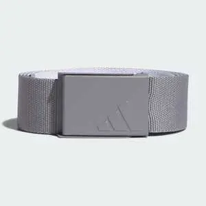 Adidas Reversible Webbing Belt - Grey Three / White