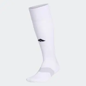 Adidas Metro Over-the-calf Soccer Socks - White / Clear Grey / Black