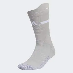 Adidas Adizero Football Cushioned Crew Socks - Light Grey