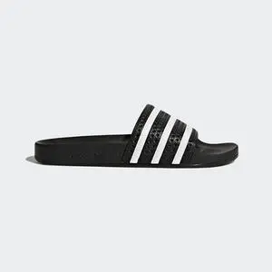 Adidas Adilette Slides - Core Black / White / Core Black