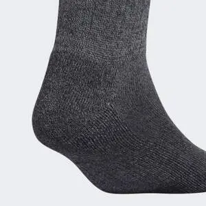 Adidas Athletic Cushioned Crew Socks 6 Pairs - Black
