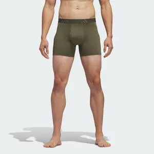 Adidas Microfiber 3-pack Trunk Underwear - Strong Olive / Black / Onix