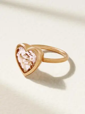 Irene Neuwirth Love 18-karat Rose Morganite Ring - Gold