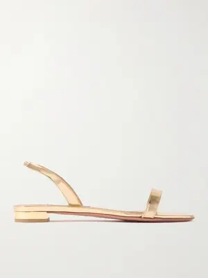 Aquazzura Metal Sandals For Women