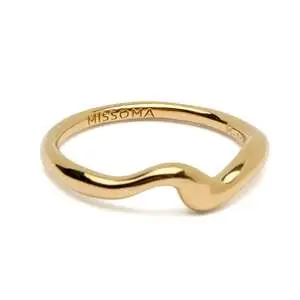 MISSOMA Molten Wave Stacking Ring - Gold