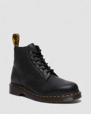 Dr. Martens 101 Ambassador Leather Ankle Boots - Black