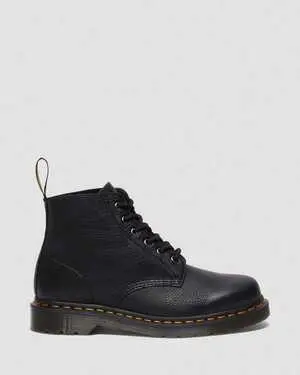 Dr. Martens 101 Ambassador Leather Ankle Boots - Black