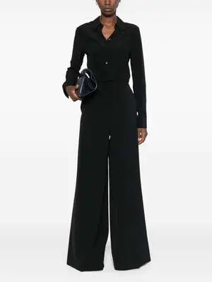 Stella McCartney Pointed-collar Silk Shirt