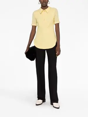 JIL SANDER Half-zip Polo Shirt