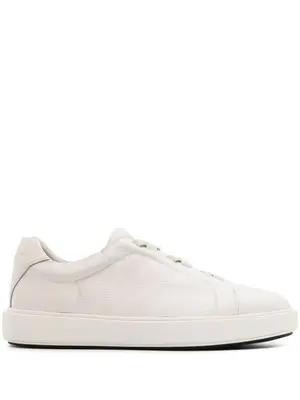 Officine Creative Slouch 001 Leather Sneakers - White