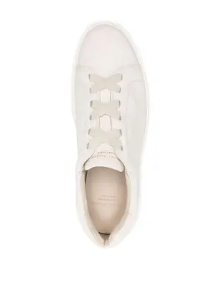 Officine Creative Slouch 001 Leather Sneakers - White