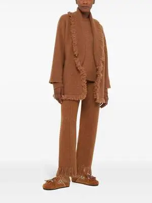 Alanui Wide-leg Trousers - Brown