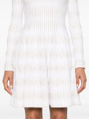 ANTONINO VALENTI Sue Jacquard Knit Dress