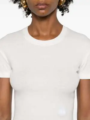 Nanushka Embroidered Ribbed T-shirt