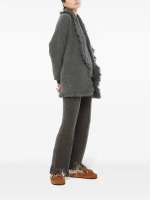 Alanui Wide-leg Trousers - Grey