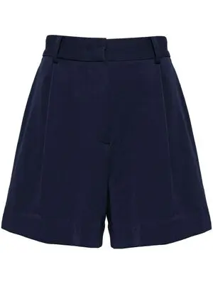 Staud Heather Thigh-length Shorts - Blue