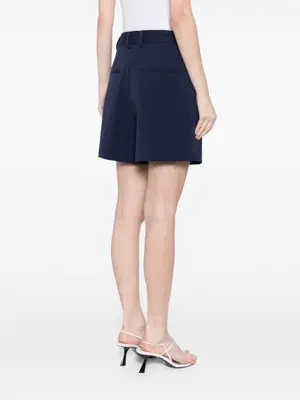 Staud Heather Thigh-length Shorts - Blue