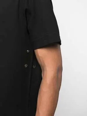 Givenchy Half-zip Cotton Polo Top - Black