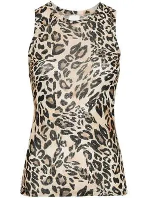 Nanushka Anneke Leopard-print Tank Top