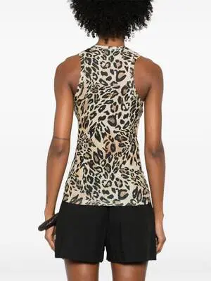 Nanushka Anneke Leopard-print Tank Top