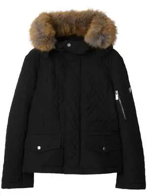 Burberry Cotton-blend Quilted Jacket