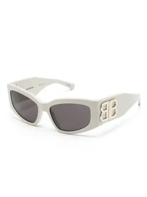 Balenciaga Bossy Cat Sunglasses - White