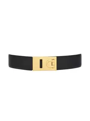 FERRAGAMO Hug Belt - Black