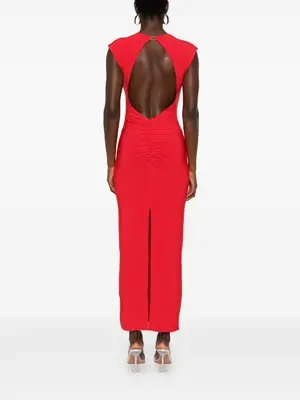 NISSA Backless Midi Dress