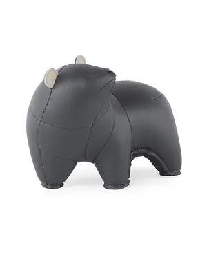ZUNY Bear Bero Paperweight Dark Gray + Wheat