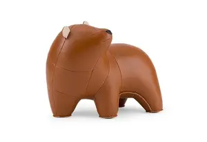 ZUNY Bear Bero Paperweight - Tan + Wheat