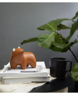 ZUNY Bear Bero Paperweight - Tan + Wheat