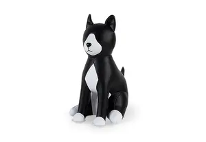 ZUNY Tuxedo Cat Bookend - Black + White