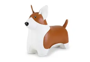 ZUNY Corgi Bookend - Tan + White