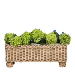 JULISKA Provence Rattan Rectangular Planter