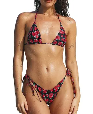 BRIGHT SWIMWEAR Melody Bikini Bottom - Rosebud