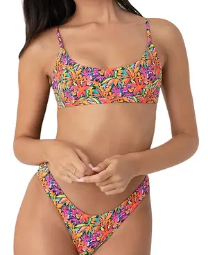 BRIGHT SWIMWEAR Bali Bikini Top - A Tropical Night