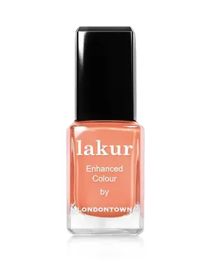 LONDONTOWN Lakur Enhanced Colour Nail Polish 0.4 Oz. Paloma (vibrant California Peach)