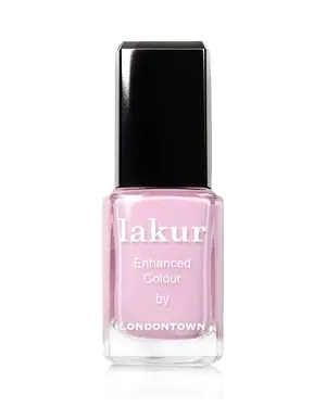 LONDONTOWN Lakur Enhanced Colour Nail Polish 0.4 Oz. Pink Palm (pastel Carnation Pink)
