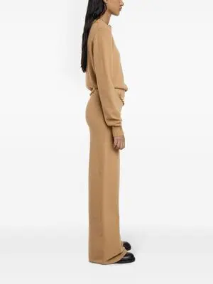 Rabanne Belted Knit Trousers