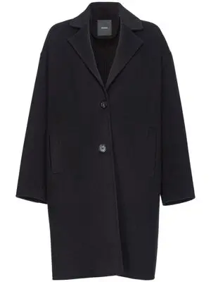 Pinko Cacciavite Single-breasted Coat - Black