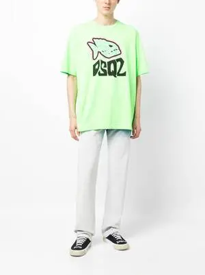 Dsquared2 Logo-print Cotton T-shirt