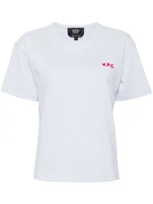 A.p.c. Logo-print Cotton T-shirt