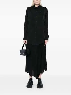 Yohji Yamamoto Panelled Crease Shirt