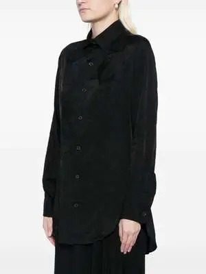 Yohji Yamamoto Panelled Crease Shirt